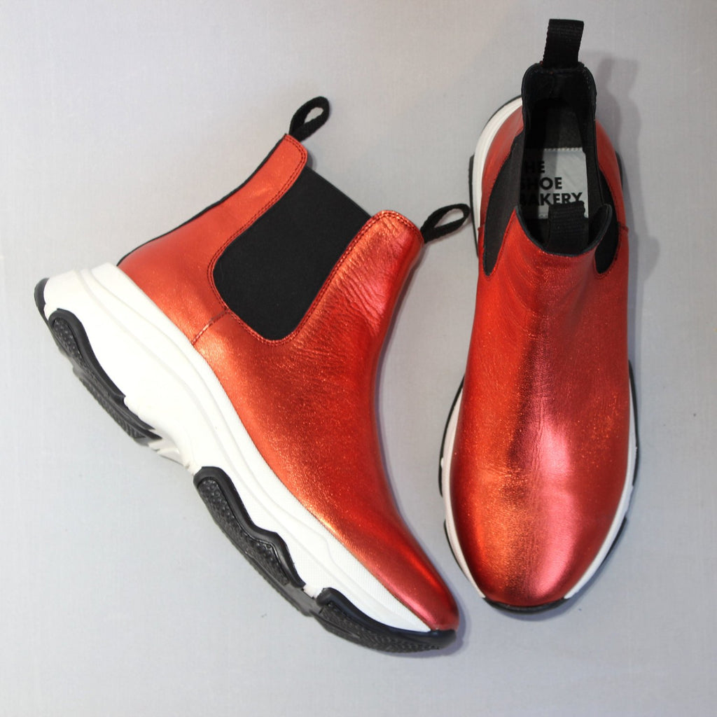 Poppy Chelsea Boot - Orange | Theshoebakery